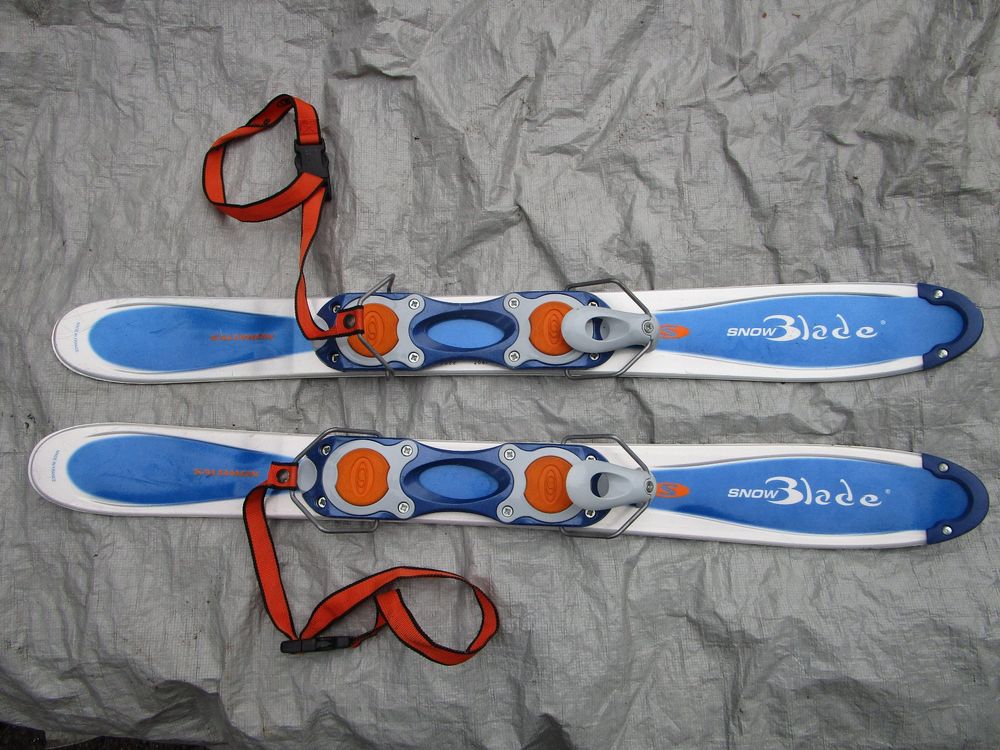 Salomon Snowblades "Bigfoots" 88cm Starre Bindung | Kaufen auf Ricardo