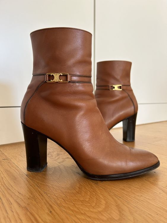 Authentic Celine Boots Leather Brown Size 39 (Gebraucht) in Zürich für ...