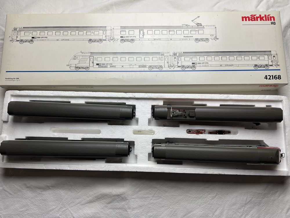 Märklin 42168 EW IV Pendelzug SBB IC Steuerwagen OVP (Gebraucht) in Gammen für CHF 137 – mit ...