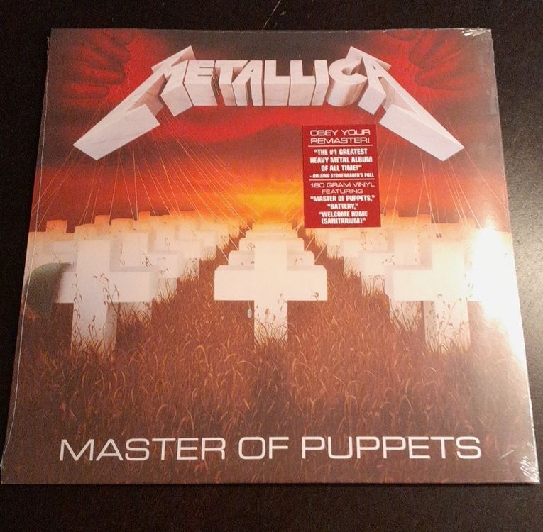 Metallica - Master of Puppets Vinyl, Neu und verschweisst (Neu und ...