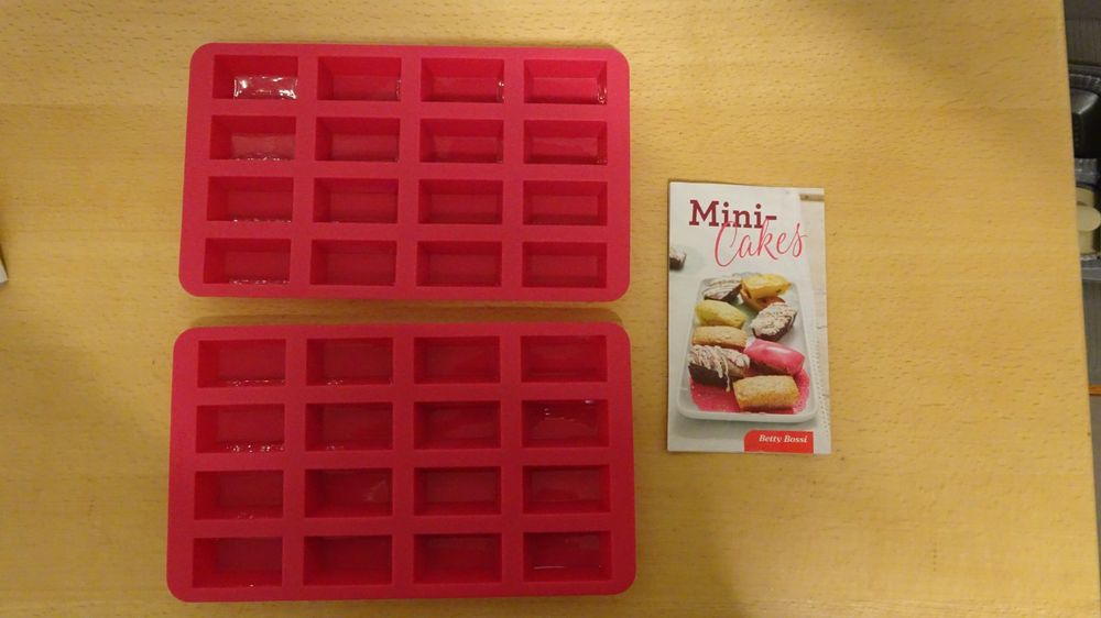Betty Bossi 2 Silikonbackformen für Mini Cakes neu (Neu (gemäss ...