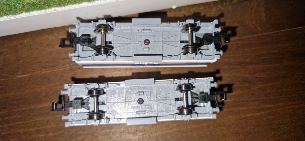 Minitrix Spur N SBB "Hürlimann Bier + Schlossgold" 2 teilig (Gebraucht) in Unterengstringen für ...