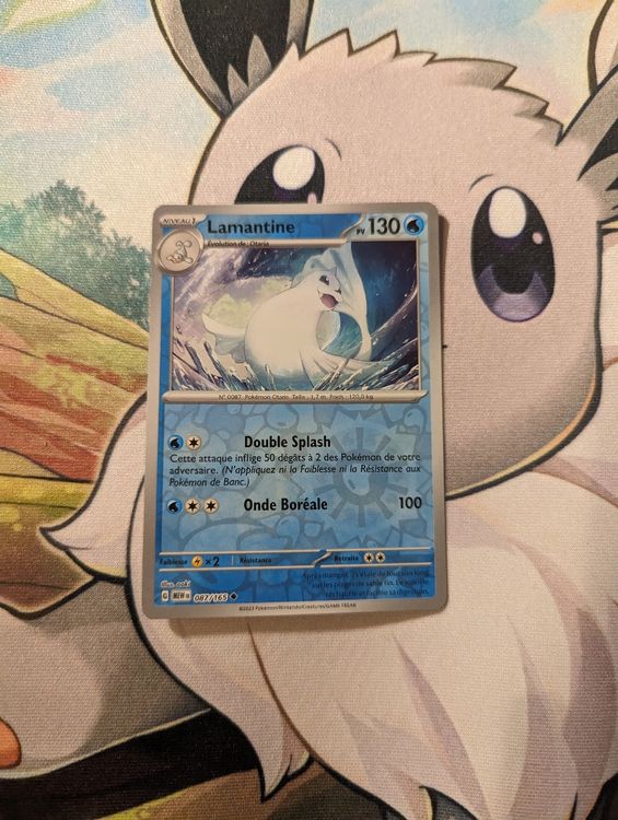 carte Pokemon - reverse - Lamantine - 151 (Neu (gemäss Beschreibung ...