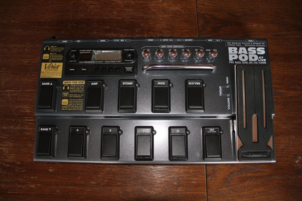 Bass Multieffect-Board Bass POD XT Live | Kaufen auf Ricardo