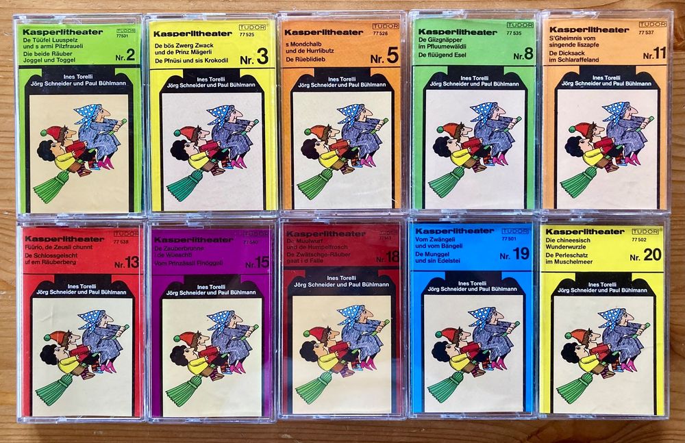 Raritäten: 10x Kasperlitheater (Tudor, 1980-1990) (Gebraucht) in Zürich für CHF 49 – mit ...