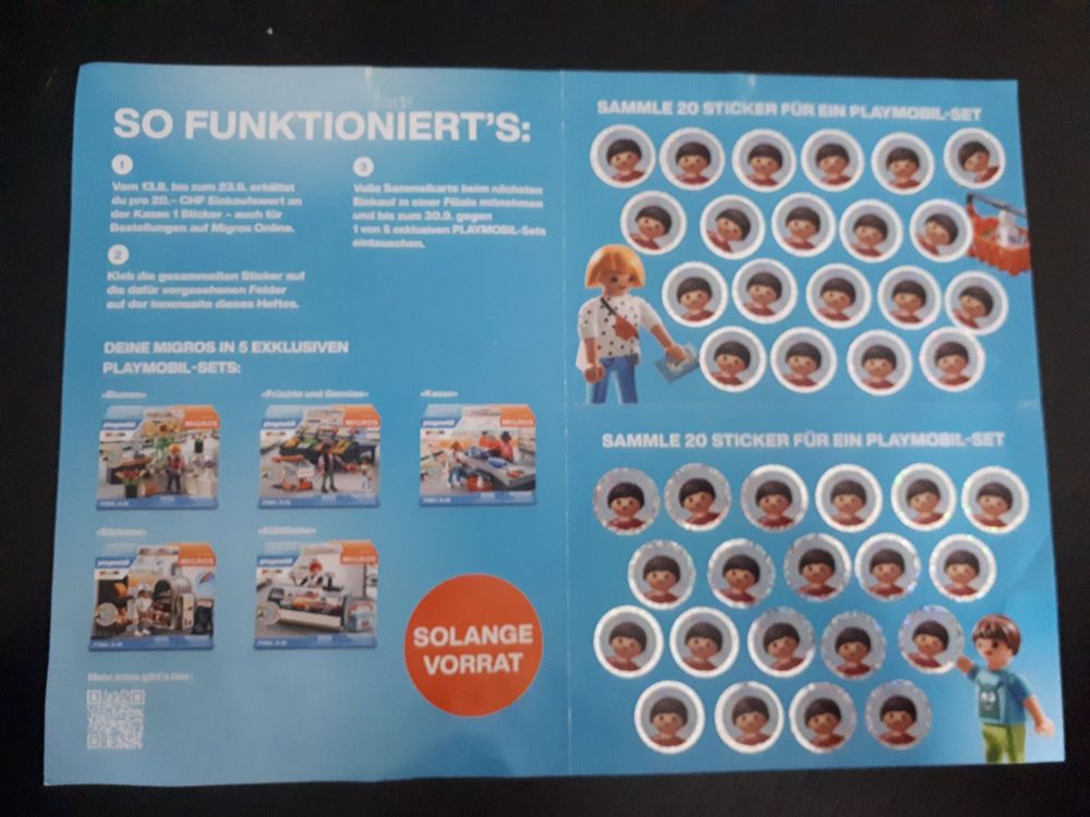 Migros Mania Sticker 40 Stk. (Neu (gemäss Beschreibung)) in Ruggell für ...