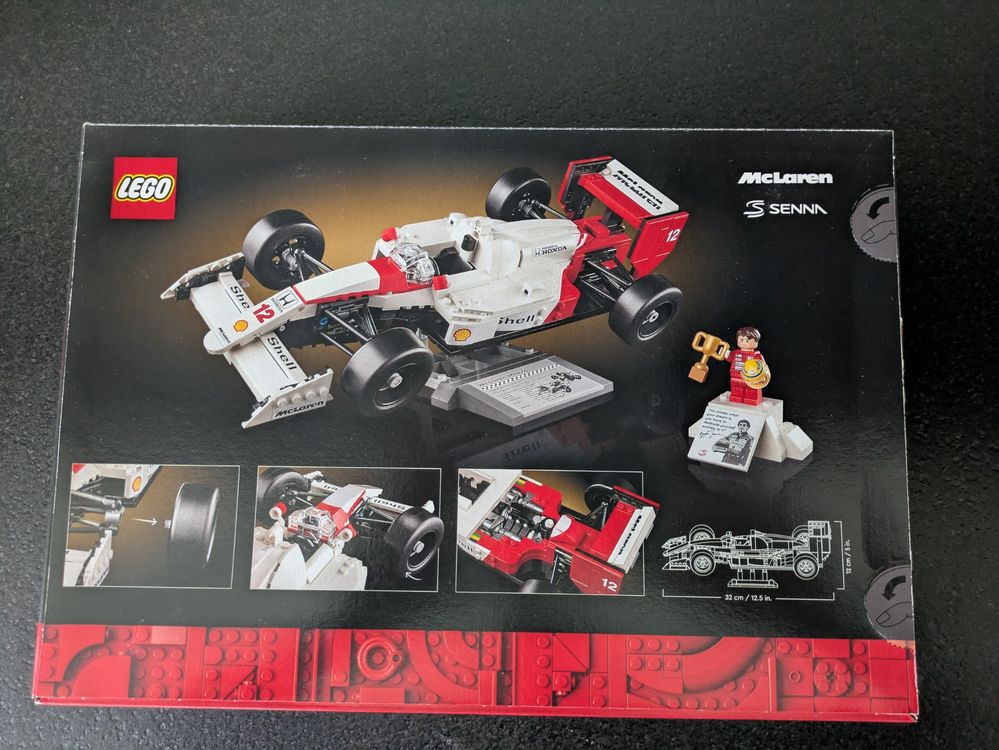 LEGO Icons McLaren MP4/4 & Ayrton Senna 10330 NEU+OVP (Neu und ...