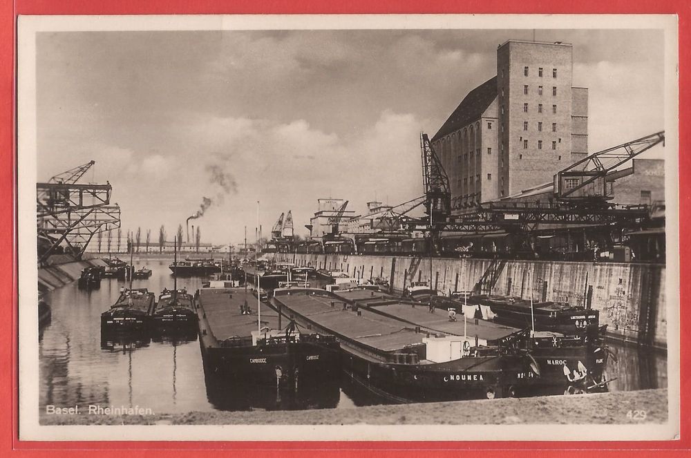 Basel - Rheinhafen 1936 | Kaufen auf Ricardo