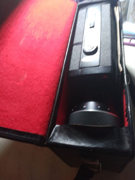 Klassische Cinemax Super 8 Kamera - Sammlerstück mit Tasche (Gebraucht ...