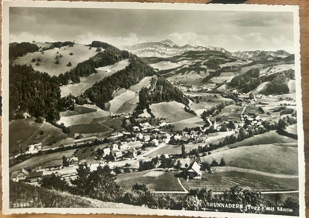 BRUNNADERN - VUE D'AVION 1961 (Gebraucht) in Lutry für CHF 3 – mit Lieferung auf Ricardo kaufen