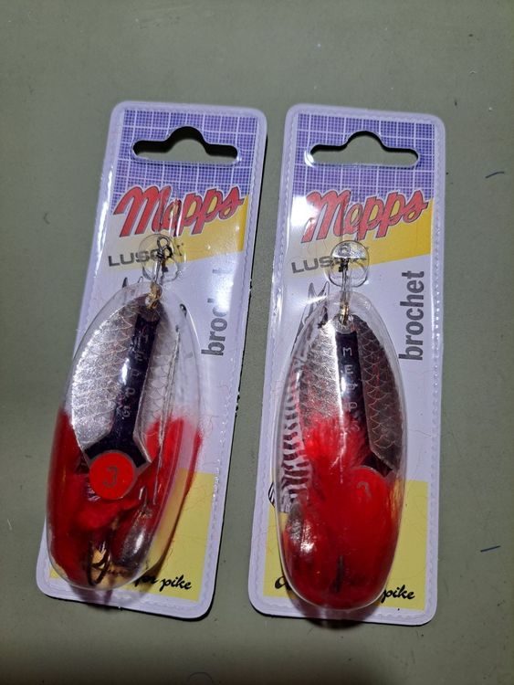 2 Mepps Lusox n° 3 argent/ Silber (Neu und originalverpackt) in ...