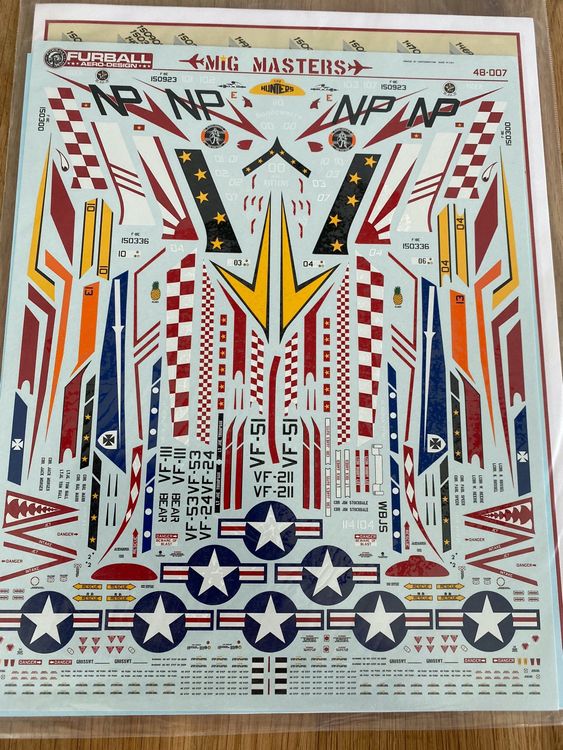1/48 F-8 CRUSADERS OF THE VIETNAM WAR MIG MASTER DECALS | Acheter sur ...