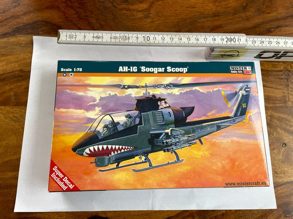 Bell Cobra AH IG Soogar scope helicopter 1:72 (Neu und originalverpackt ...