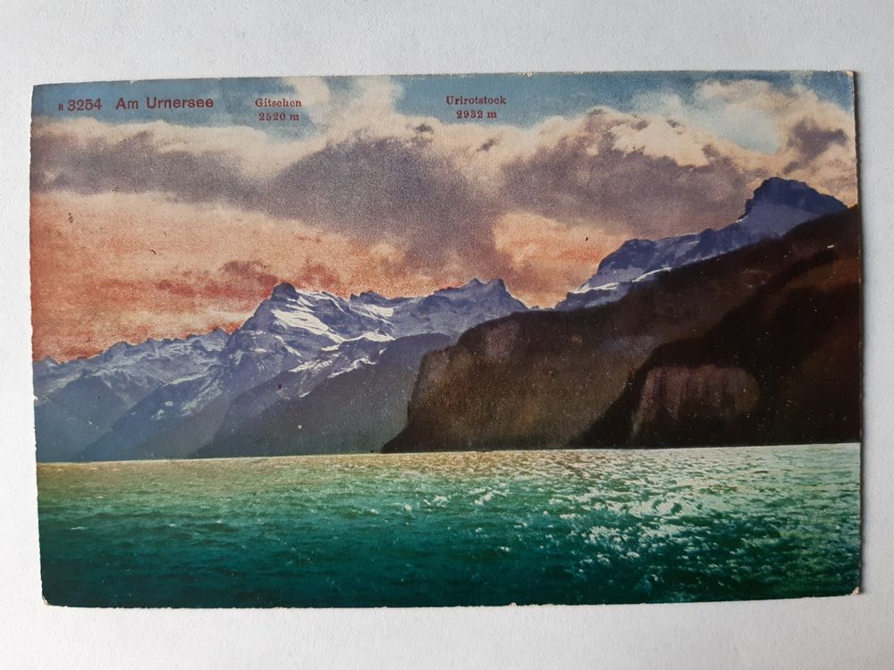Alte Ansichtskarte Urnersee (Gebraucht) in Wattwil für CHF 1 – mit Lieferung auf Ricardo kaufen