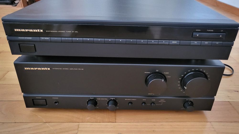 Marantz Stereo Amplifier PM-32 / Stereo Tuner ST-40L (Gebraucht) in ...