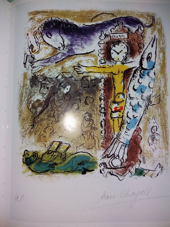 MARC Chagall Handsigniert kleine Auflage | Kaufen auf Ricardo