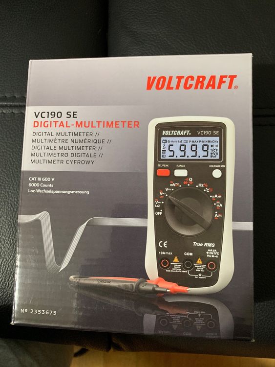 Digital Multimeter Voltcraft VC190 (Neu (gemäss Beschreibung)) in Baden für CHF 65 – mit ...