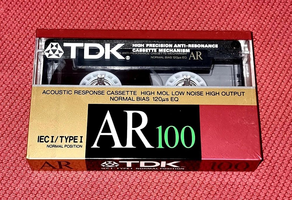 TDK"AR-100" eine fantastische Typ-I-Kassette! | Kaufen auf Ricardo