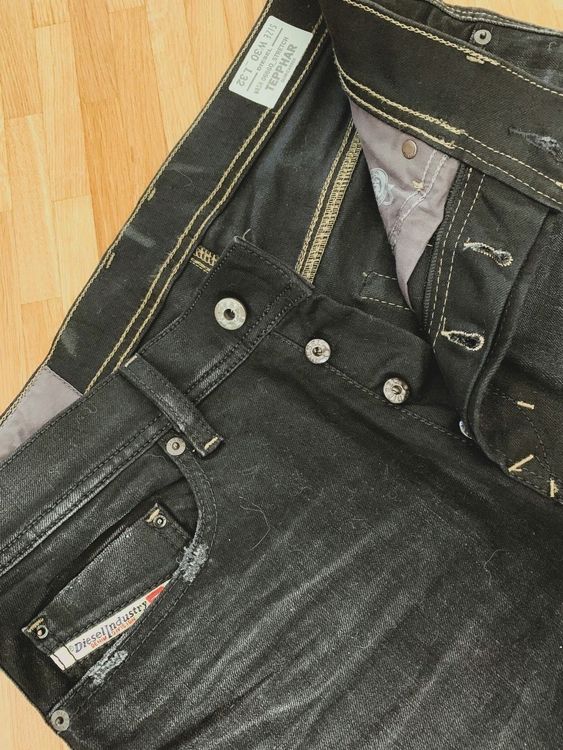 DIESEL Tepphar Slim-Carrot Jeans Black Men's W30/L32 NEU | Kaufen auf Ricardo