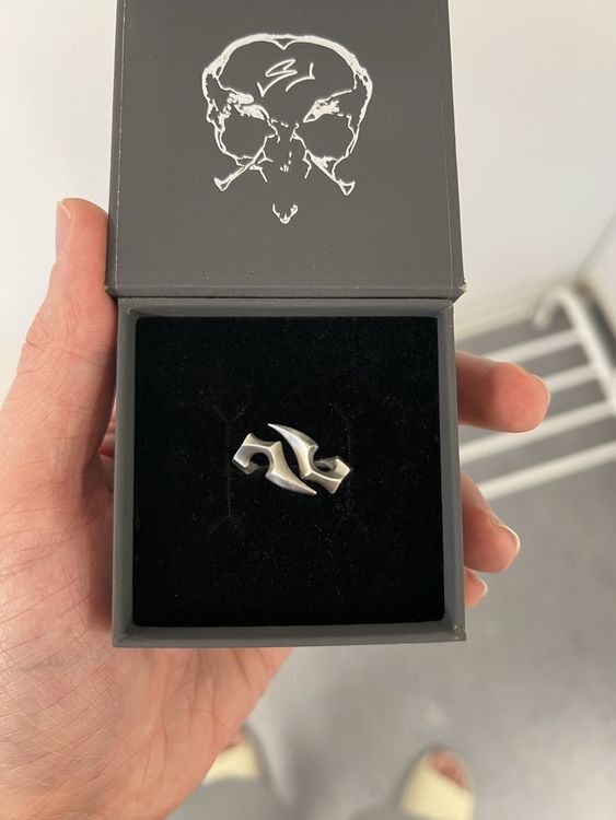 SJ Silber Ring 925 Unisex verstellbar Streetwear Tribal Styl (Neu ...