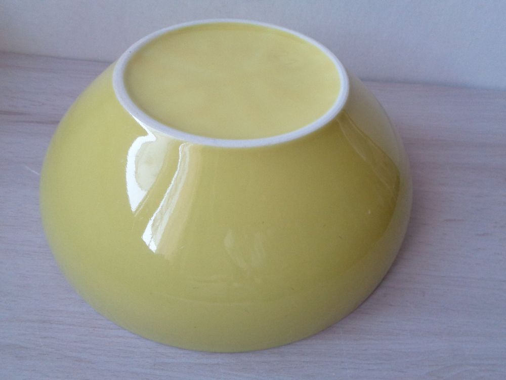 RÖssler Gelb SchÜssel 21 Cm Vintage Original 60er Jahre Kaufen Auf