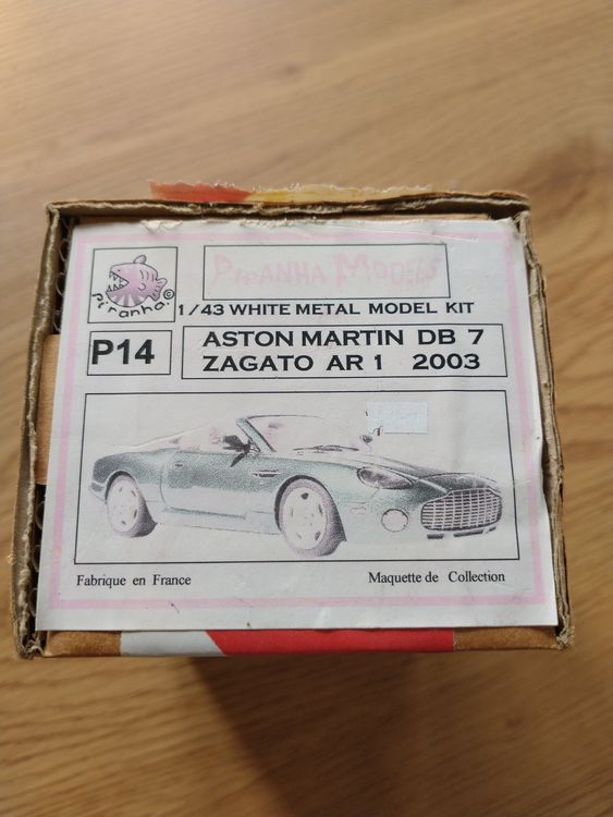 Kit RARE Piranha Model 1/43 Aston Martin DB7 2003 Tameo AMR (Neu und ...