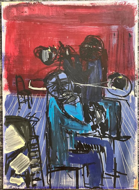 Abstrakte Gemälde von Muskiern, Unl. Sig. (Gebraucht) in Root für CHF 19 – mit Lieferung auf ...