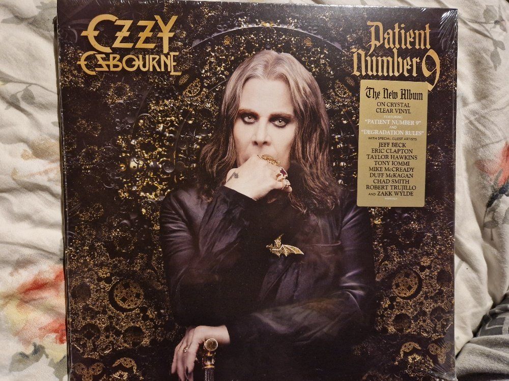 Ozzy Osbourne: Patient Number 9-Limited, Crystal Clear Vinyl (Neu und ...