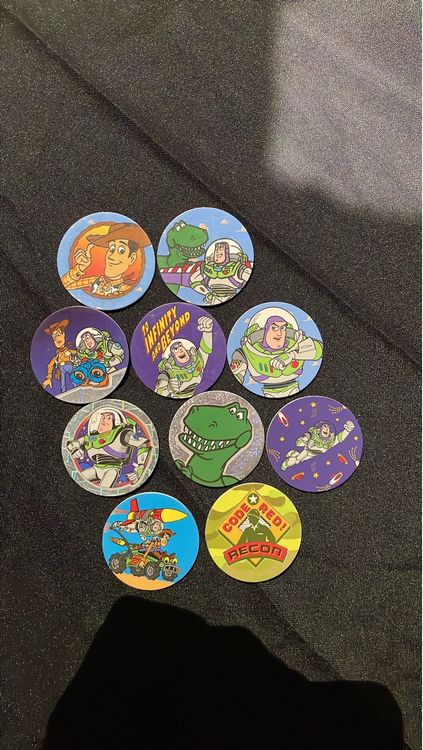 Pogs Toy Story Vintage, Buzz l'éclair & Woody (D'occasion) à Dombresson ...