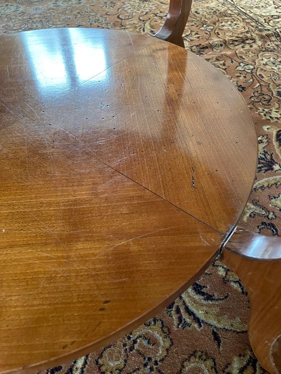 Antiker runder Tisch | Kaufen auf Ricardo