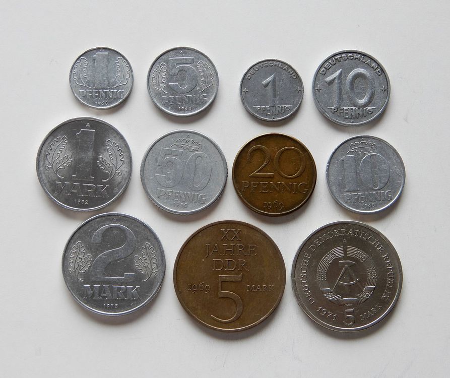 Münzen der DDR 11 Stück | Kaufen auf Ricardo