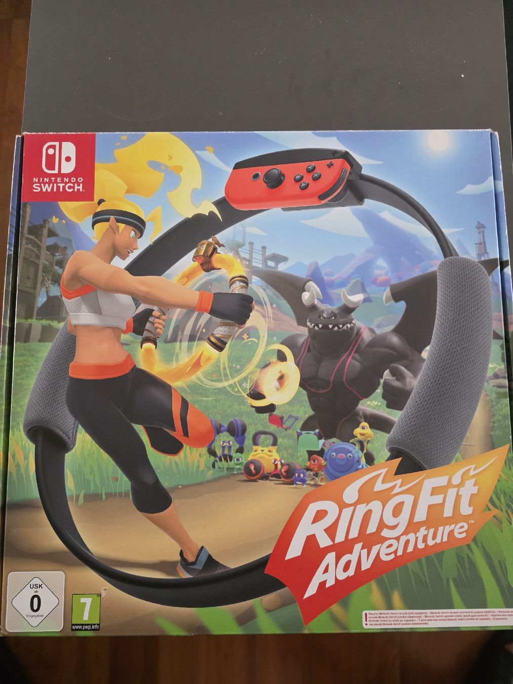 Nintendo Switch Ring Fit Adventure - Top Zustand! (Neu (gemäss ...