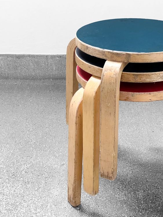 Alvar Aalto Stool 60, Artek (Vintage) | Kaufen auf Ricardo