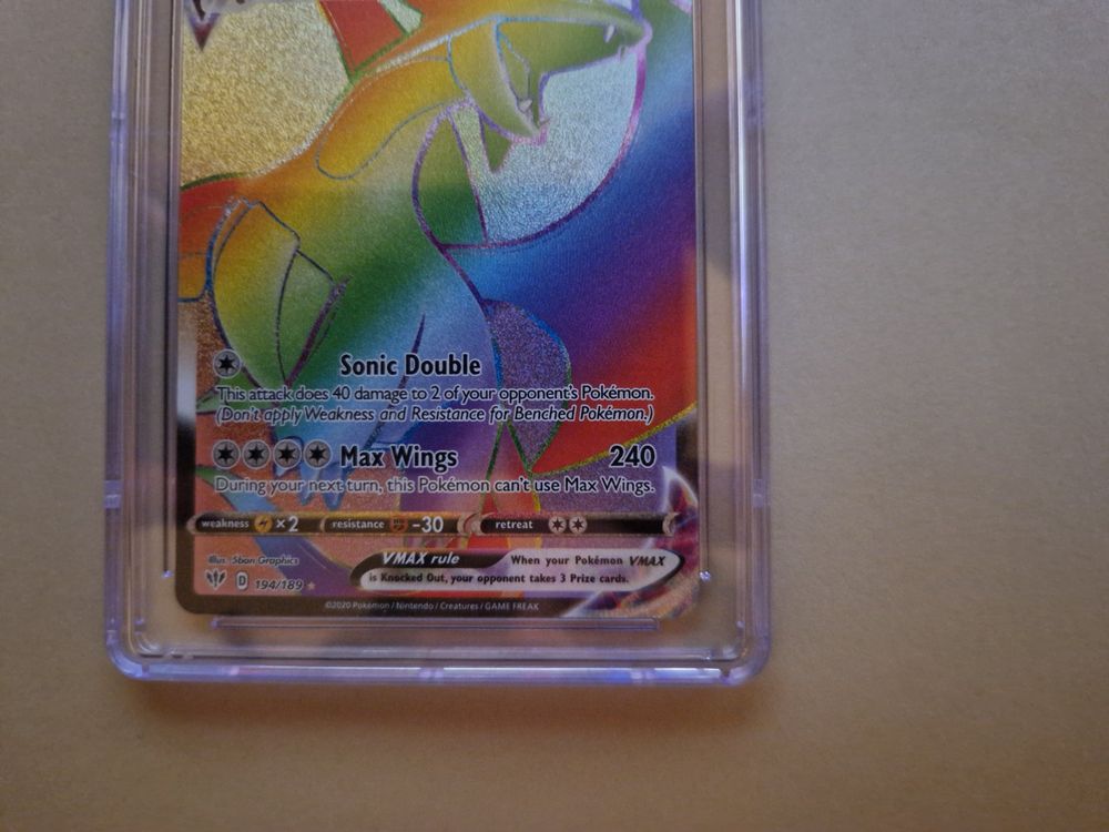 Salamence VMAX Rainbow - Graded Card - Darkness Ablaze | Kaufen auf Ricardo