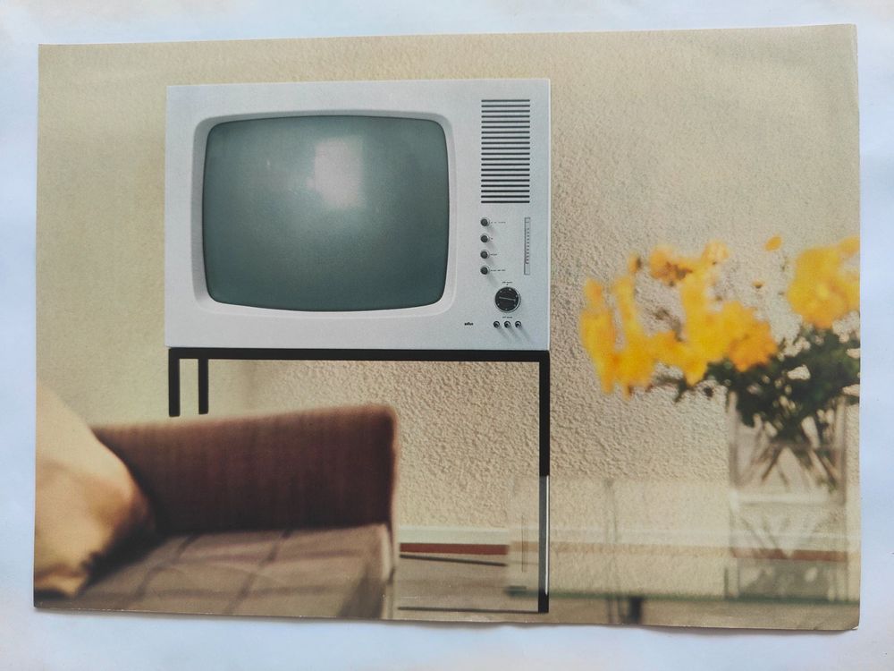 Retro Braun FS 80 Fernseher, Vintage Designklassiker | Kaufen auf Ricardo