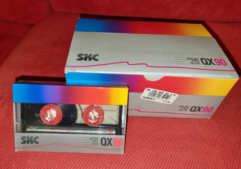 Cassettes SKC"QX90"super OFFRE chrome!! (Neu und originalverpackt) in ...