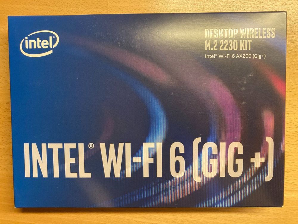 Intel WiFi 6/BT 5.1 AX200 Desktop Kit (non-vPro, non-CNVio) (Neu und ...