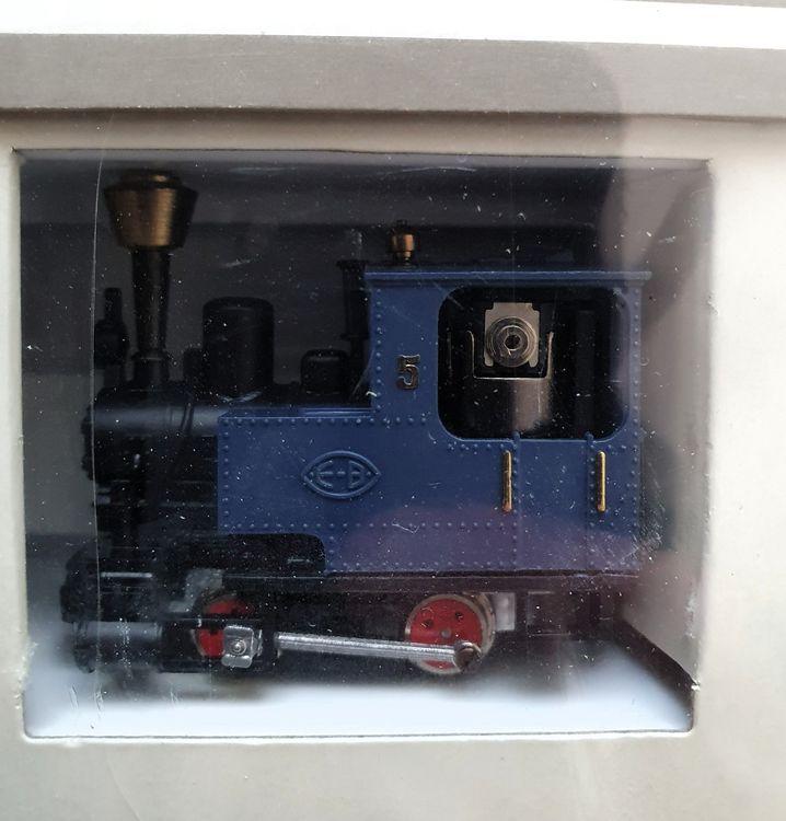 EGGER-BAHN Jouef, N° 711300, Decauville Dampflokomotive, HOe (Neu und ...