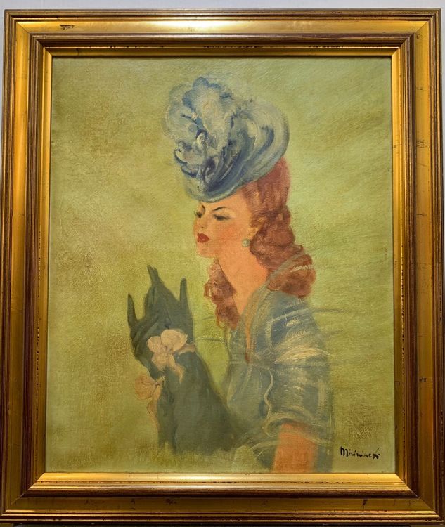 Gemälde einer Dame unleserlich Signiert (Gebraucht) in Root für CHF 35 – mit Lieferung auf ...