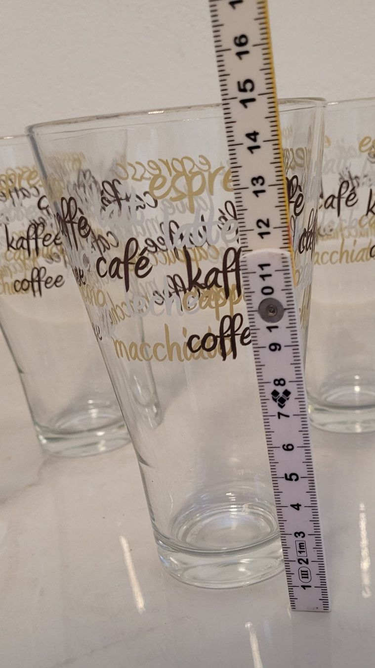 Latte Macchiato Glaser Gravieren