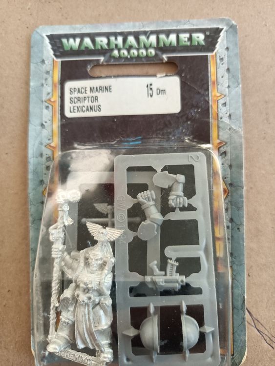 Warhammer 40k space marine scriptor lexicanus (Neu (gemäss Beschreibung ...