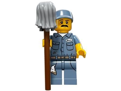 Lego Minifigure Janitor col236 | Kaufen auf Ricardo