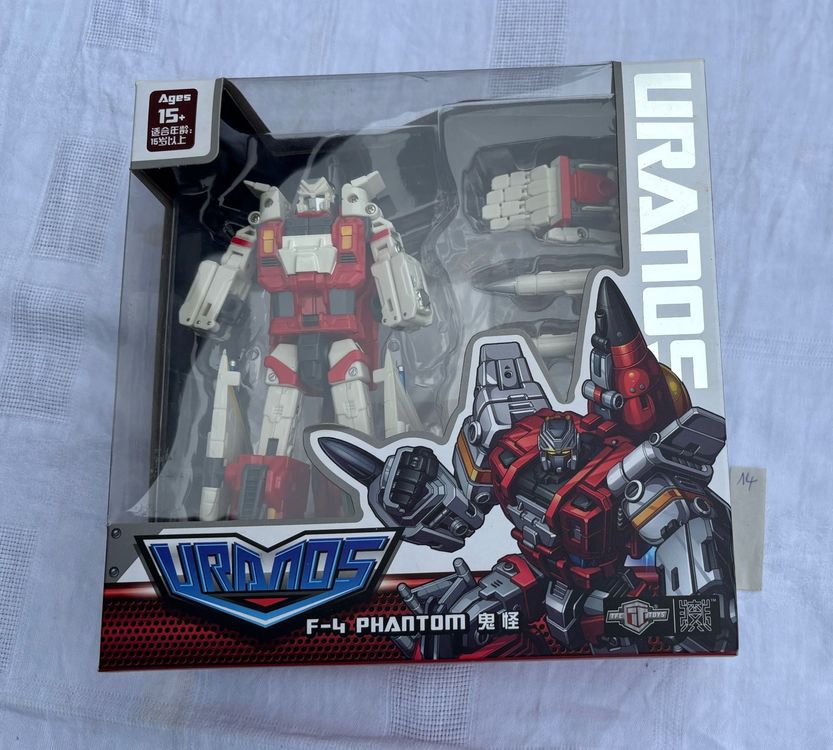 14 Uranos F-4 Phantom Transformers mit OVP (Neu (gemäss Beschreibung ...