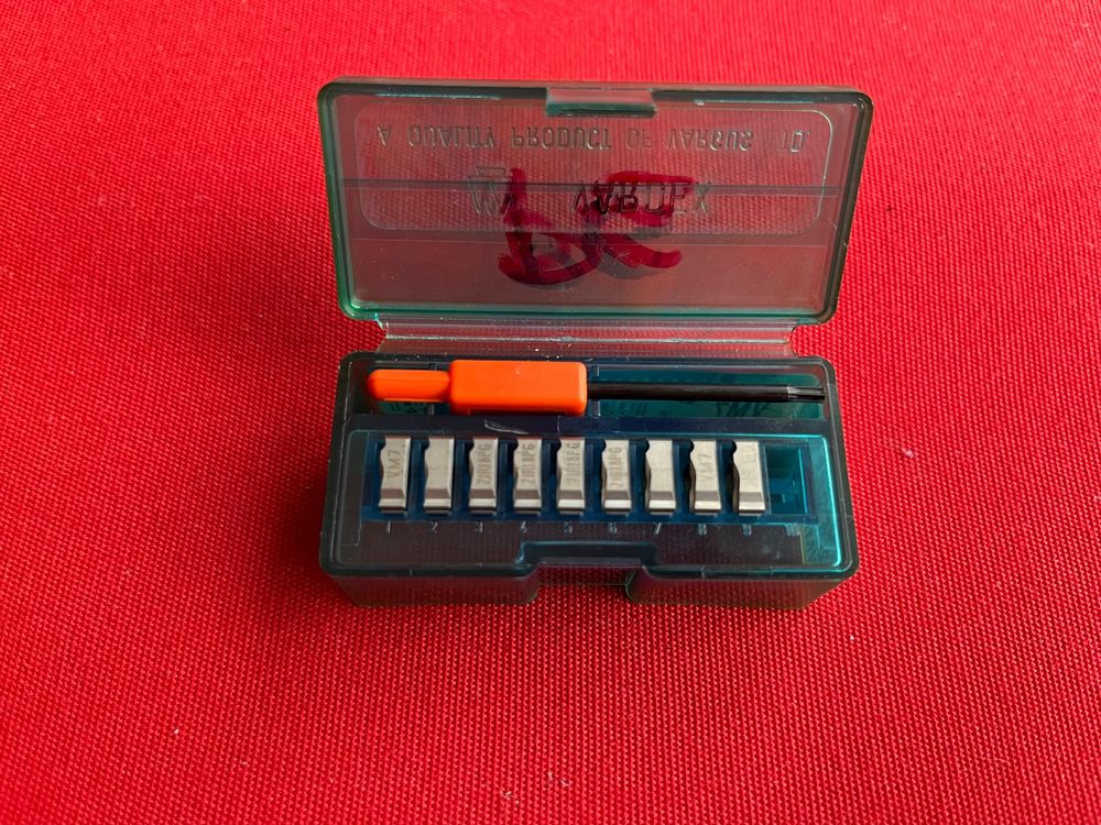 Vargus 2IR18PG VM7 Gewindeschneidplatte (Neu und originalverpackt) in Münchenstein für CHF 25 ...