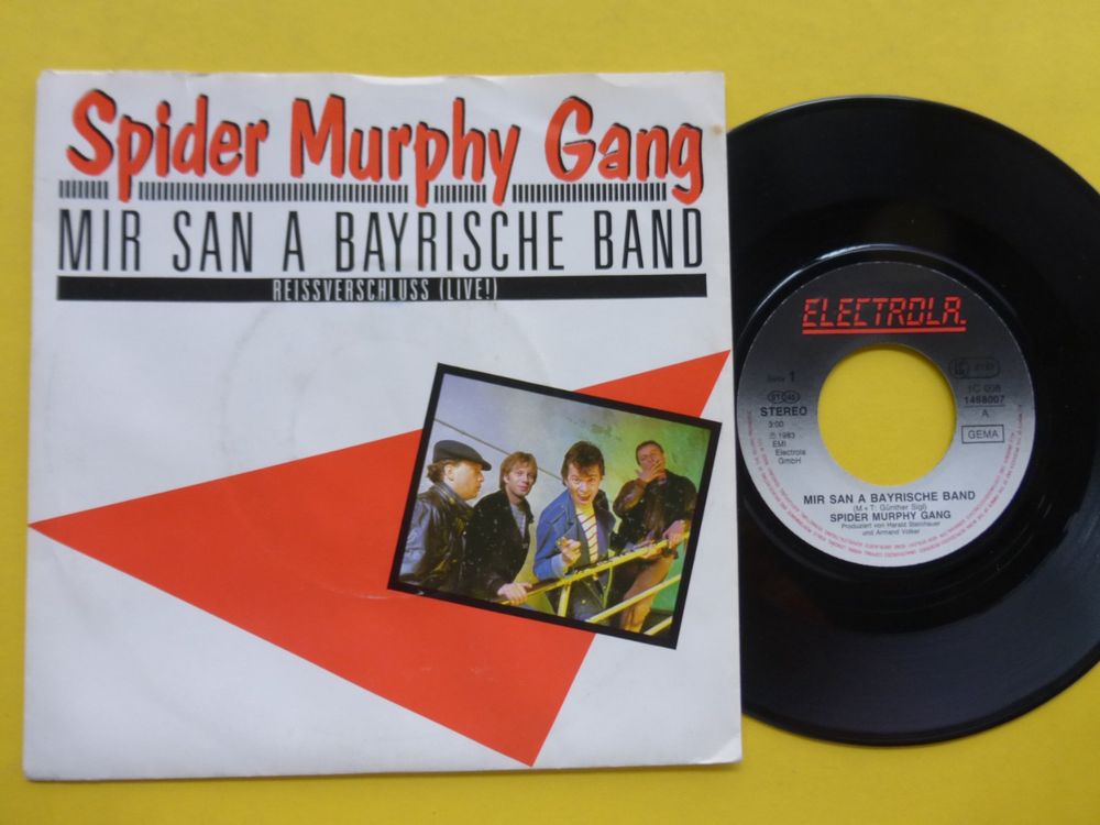 SPIDER MURPHY GANG 7" MIR SAN A BAYRISCHE BAND (Gebraucht) in Zürich ...
