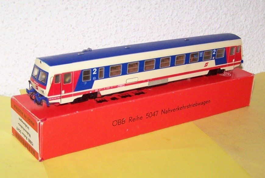 Kleinbahn H0 BVT 5047 Nebenbahn-Triebwagen mit 2 Motoren, DC (Neu und ...