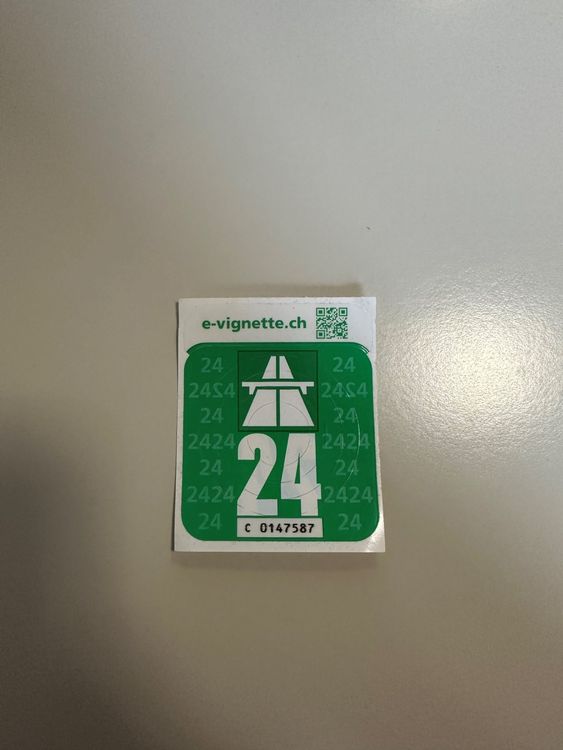 Vignette 2024 - Autobahn/Autoroute/Autostrada (Neu (gemäss Beschreibung)) in Chiggiogna für CHF ...