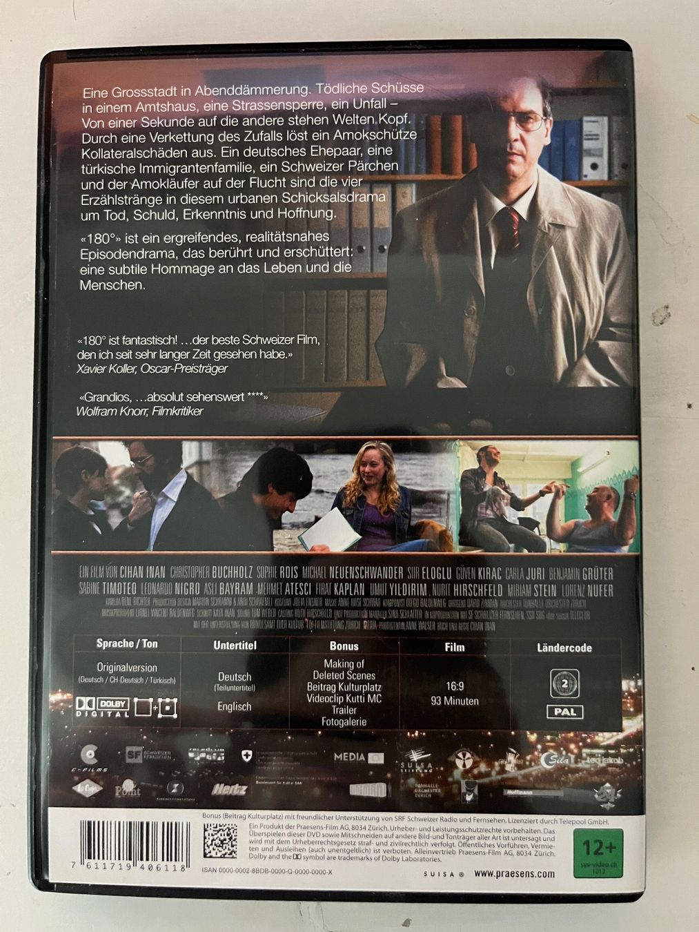 180 Wenn deine Welt plötzlich Kopf steht (2010) DVD 📀 (Neu (gemäss Beschreibung)) in Sierre für ...