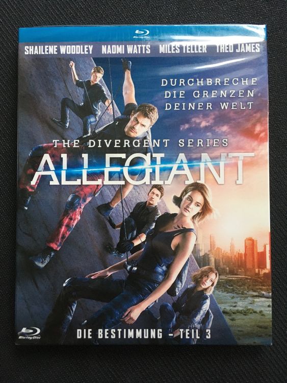 The Divergent Series: Allegiant Teile 3 [Blu-ray] (Neu) | Kaufen auf Ricardo