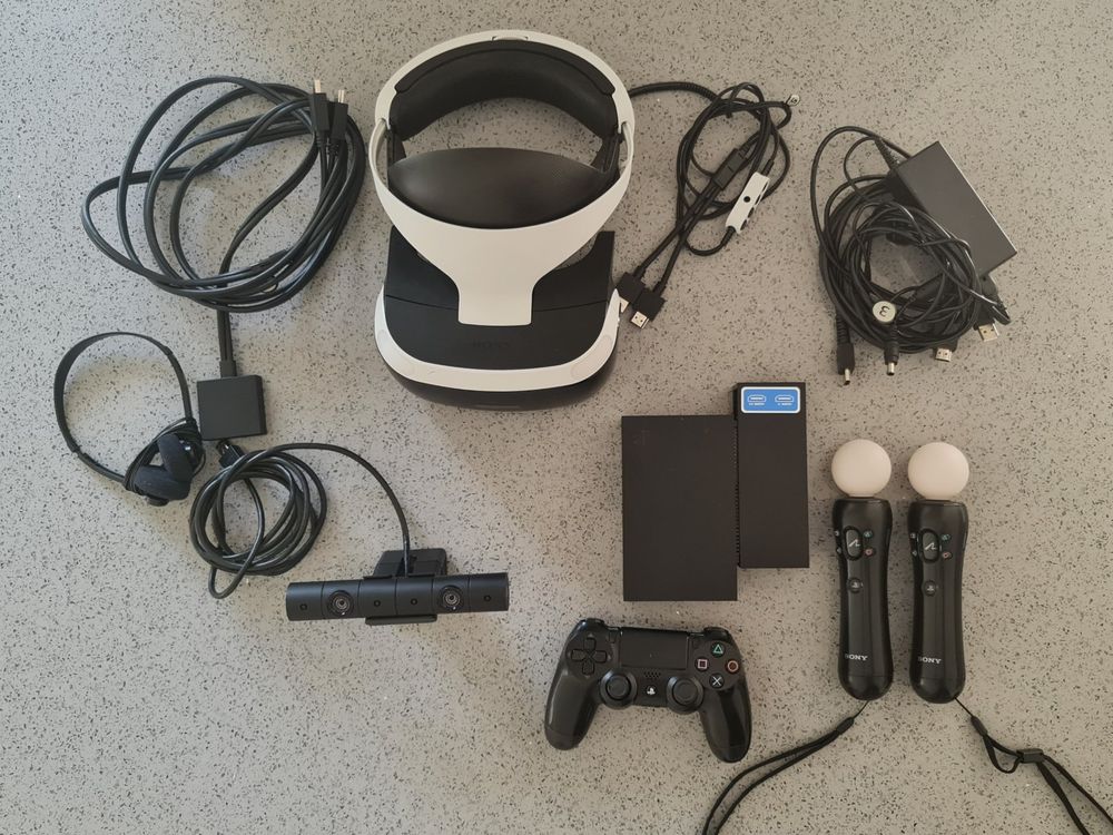 Sony Playstation 4,5 VR + controller (Gebraucht) in Aproz für CHF 97 ...